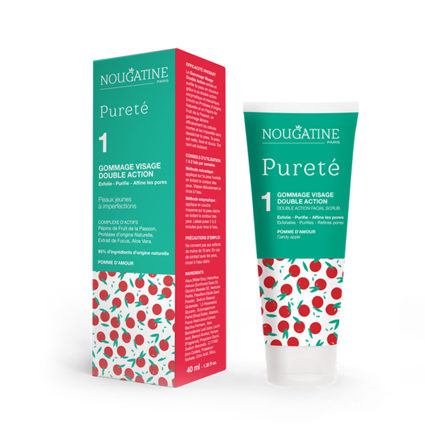 Pureté Gommage visage double action – Nougatine Paris
